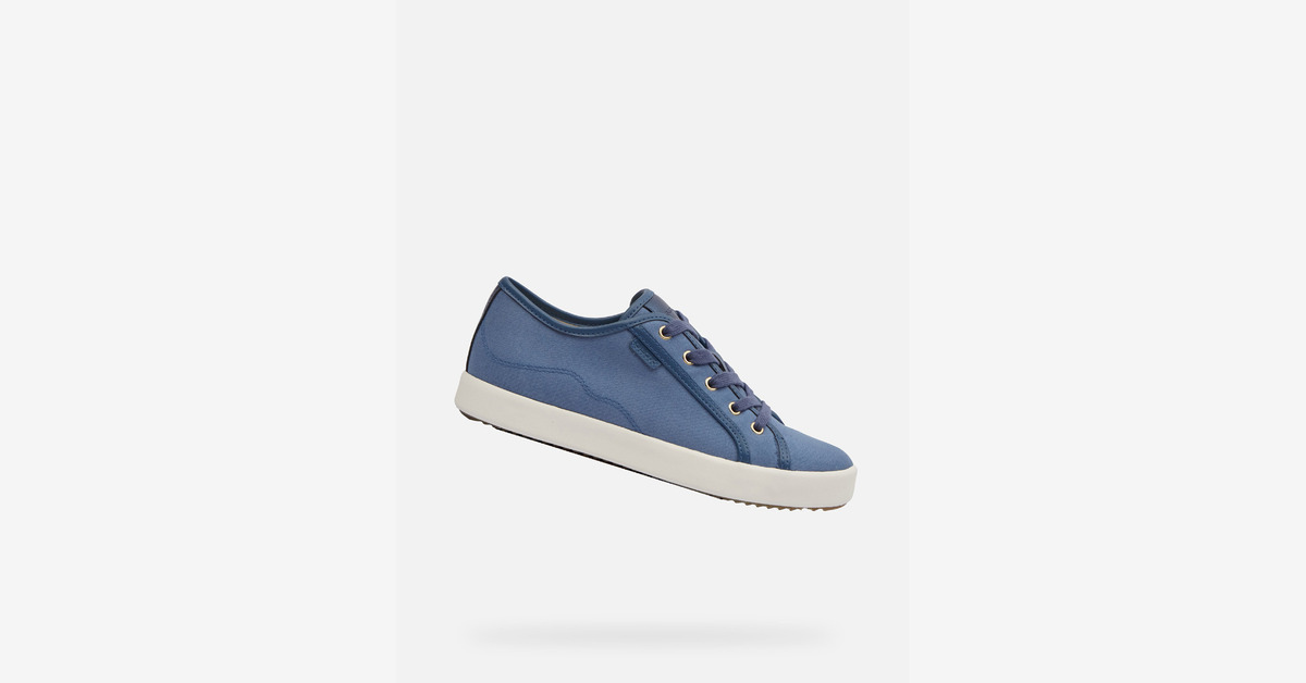Geox - Adidași pentru femei Geox albastru deschis Blomiee | ZOOT